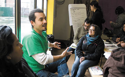 Community workshops plan for urban development - El Tecolote