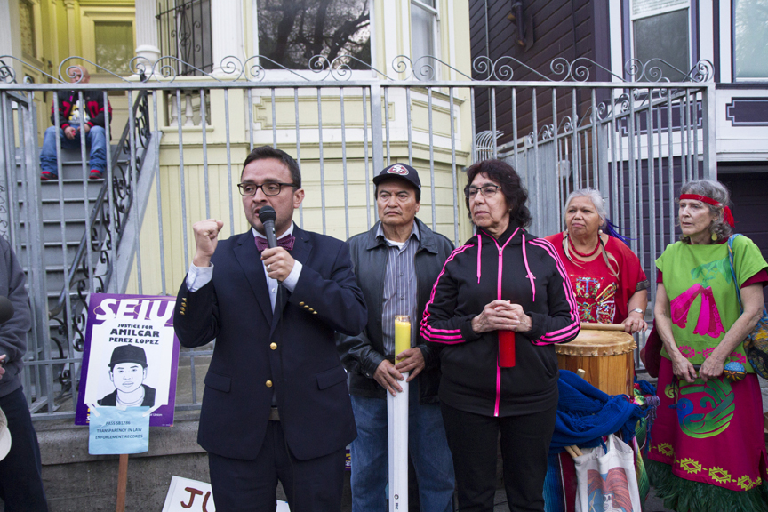 Aniversario luctuoso de Amilcar: apoyo mas no resolución - El Tecolote