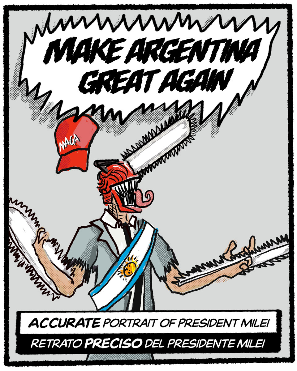 EDITORIAL CARTOON - El Tecolote