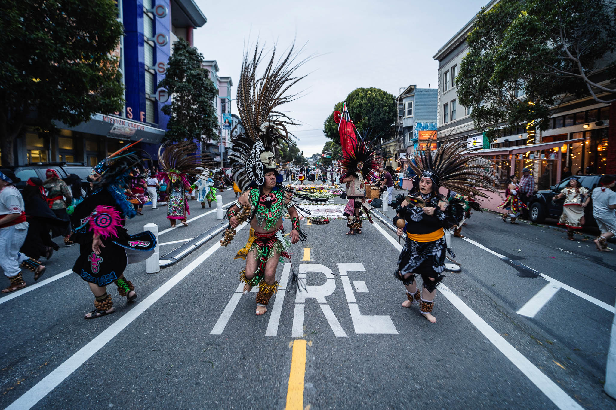 Aztec dancers celebrate 17th annual Mexica New Year in S.F.’s Mission ...