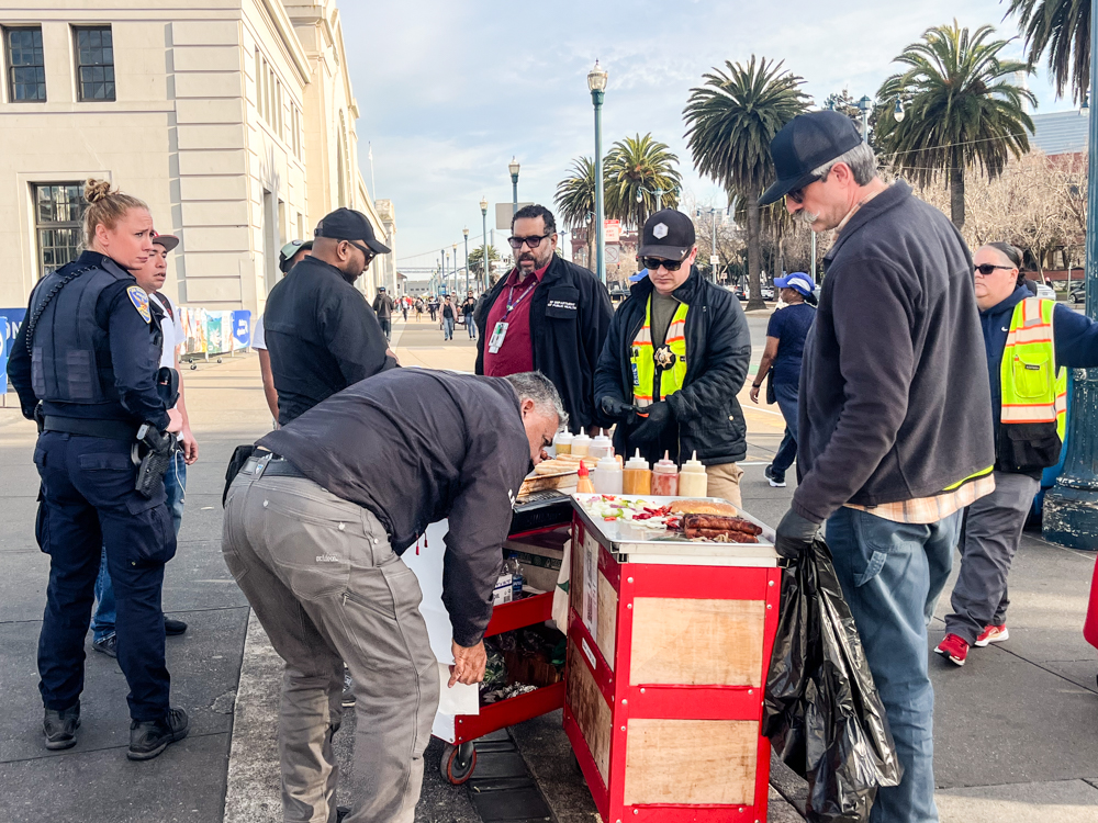 Hot dog vendors say S.F. is pushing them out for Super Bowl